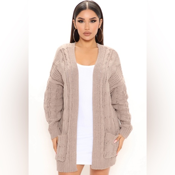 Sweaters | Fashion Nova Mocha Cardigan | Poshmark